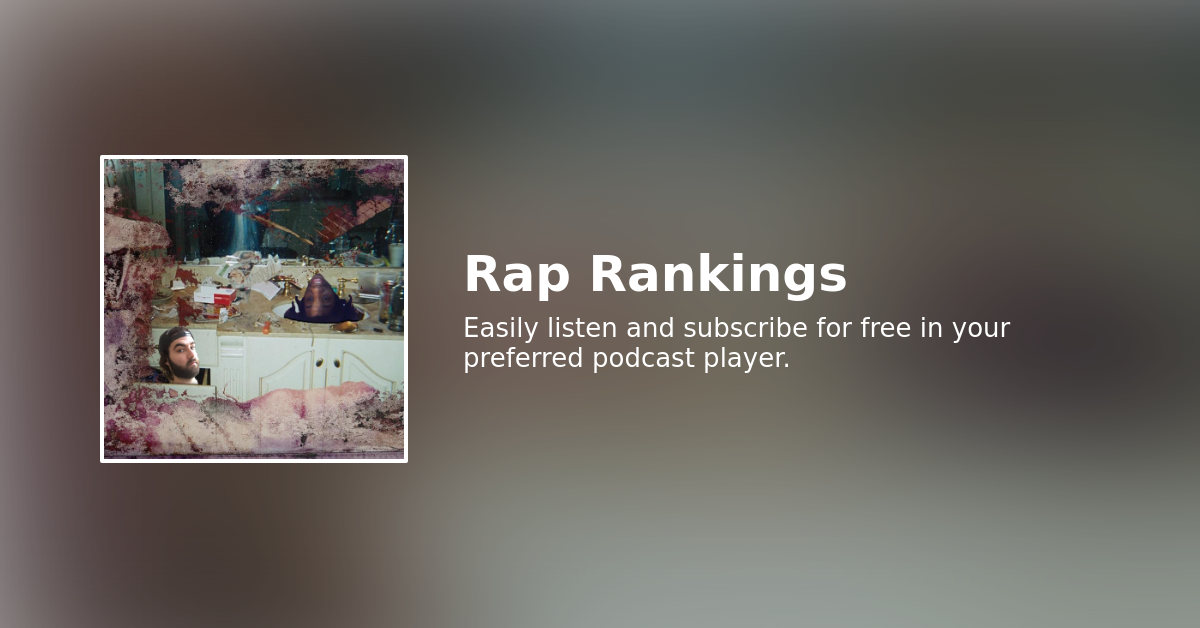 Rap Rankings Replay S0E06 - Pusha T, Daytona - Rap Rankings