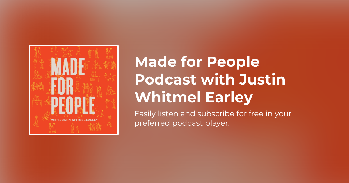 Easily listen to Made for People Podcast with Justin Whitmel Earley in ...