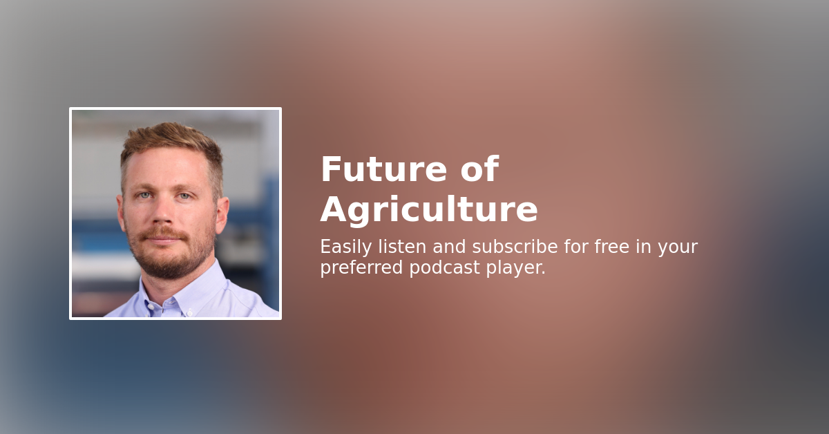 FoA 352: Autonomous Electric Crop Dusters with Michael Norcia of Pyka ...
