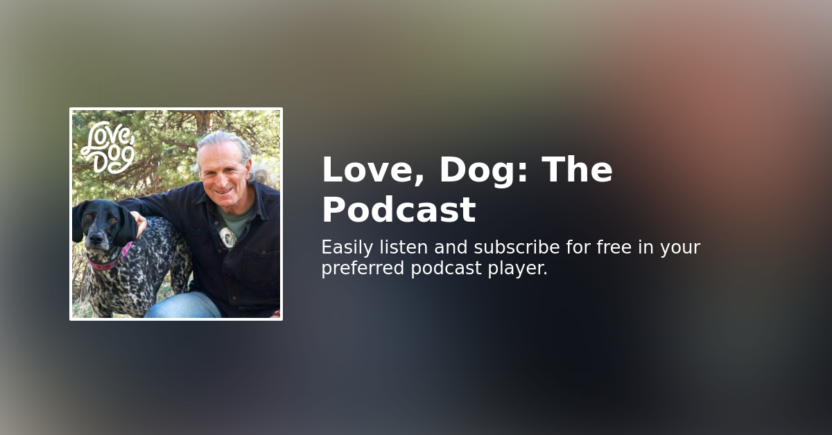 How to have the best relationship with your dog - Love, Dog: The Podcast