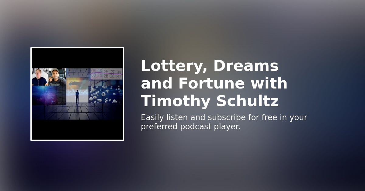 MANIFESTATION + THE LOTTERY: MARK HAUGHTON INTERVIEW - Lottery, Dreams ...