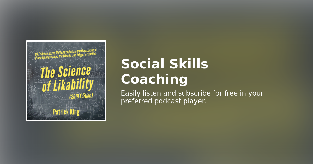 How To Make People Desire Your Presence AudioChapter from The Science ...