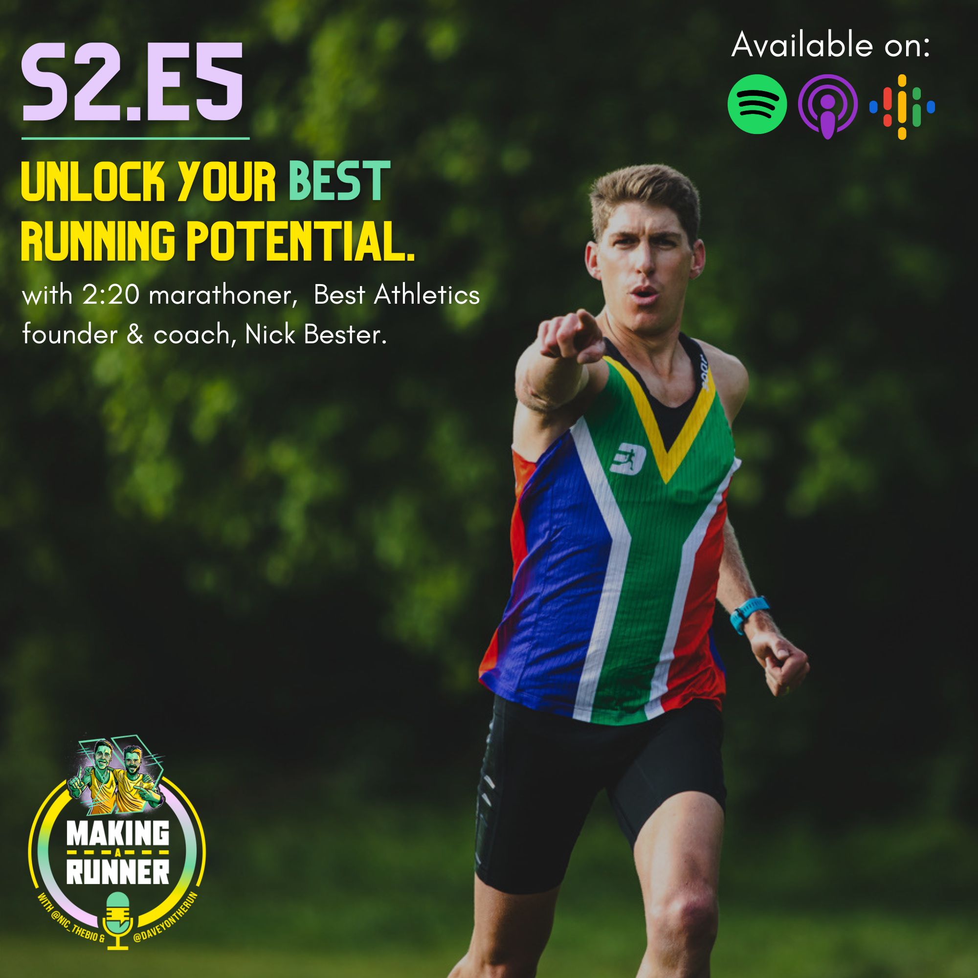 S2|E5 - Unlock Your Best Running Potential with Nick Bester – Making A ...