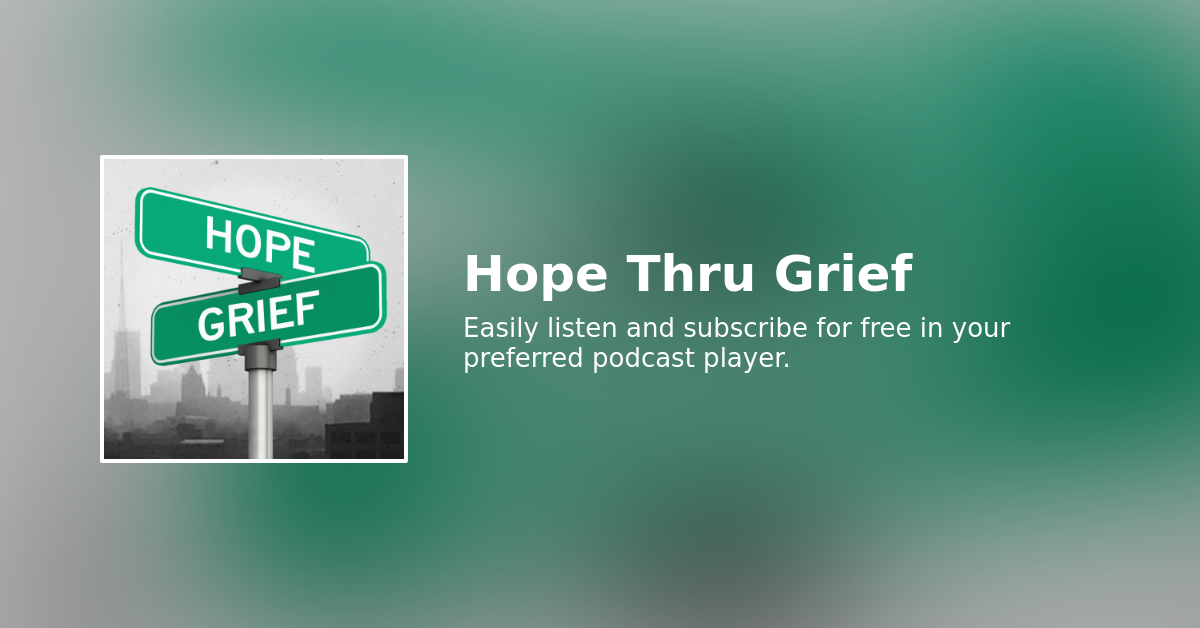 Kubler-Ross Model Five Stages of Grief - Hope Thru Grief