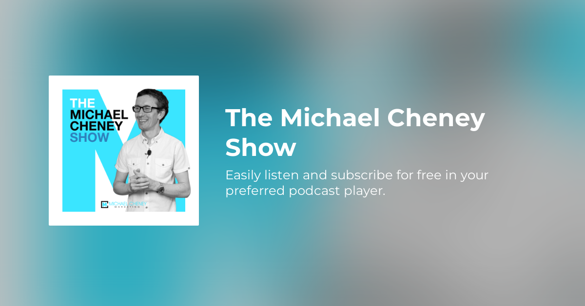 Easily listen to The Michael Cheney Show in your podcast app of choice