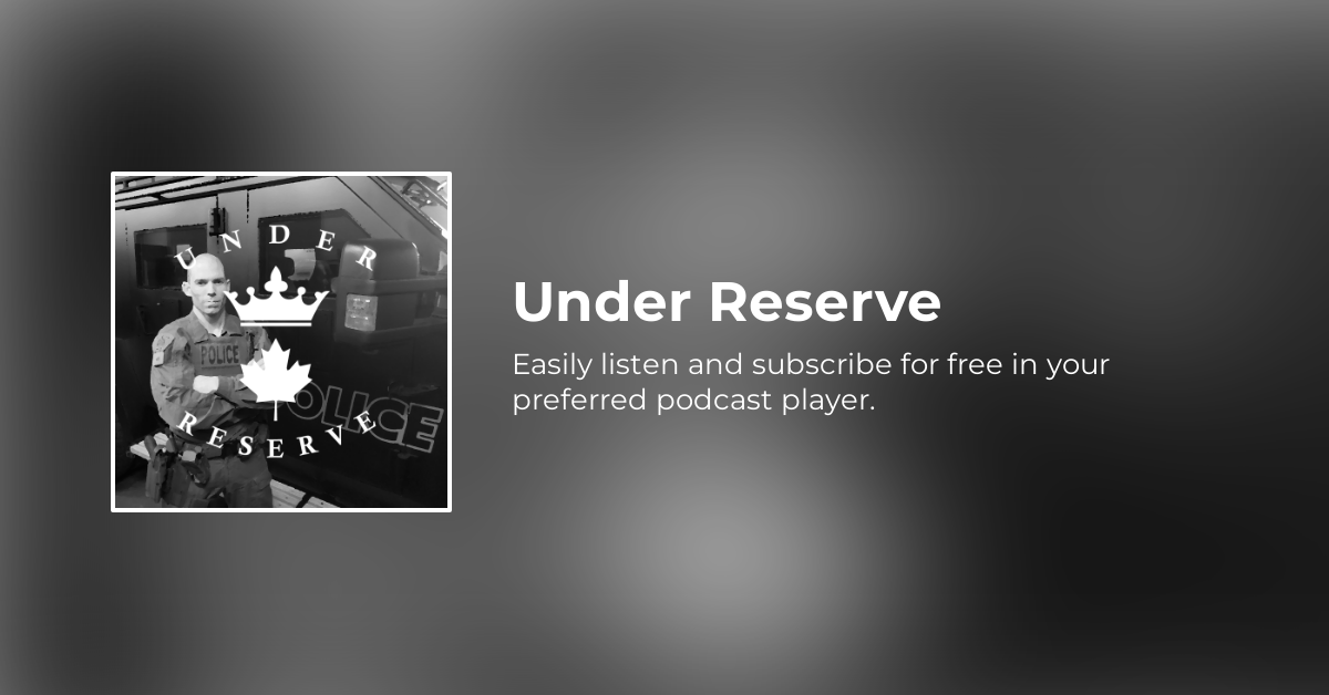Episode 8: RCMP Inspector Kevin Cyr - Under Reserve