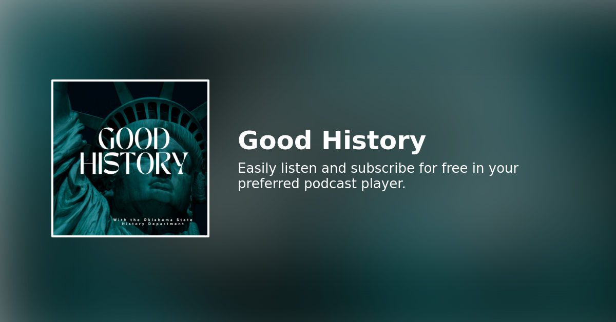 Easily listen to Good History in your podcast app of choice