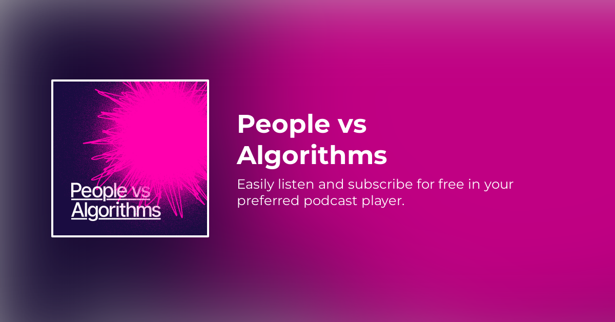 Getting Chegged - People vs Algorithms