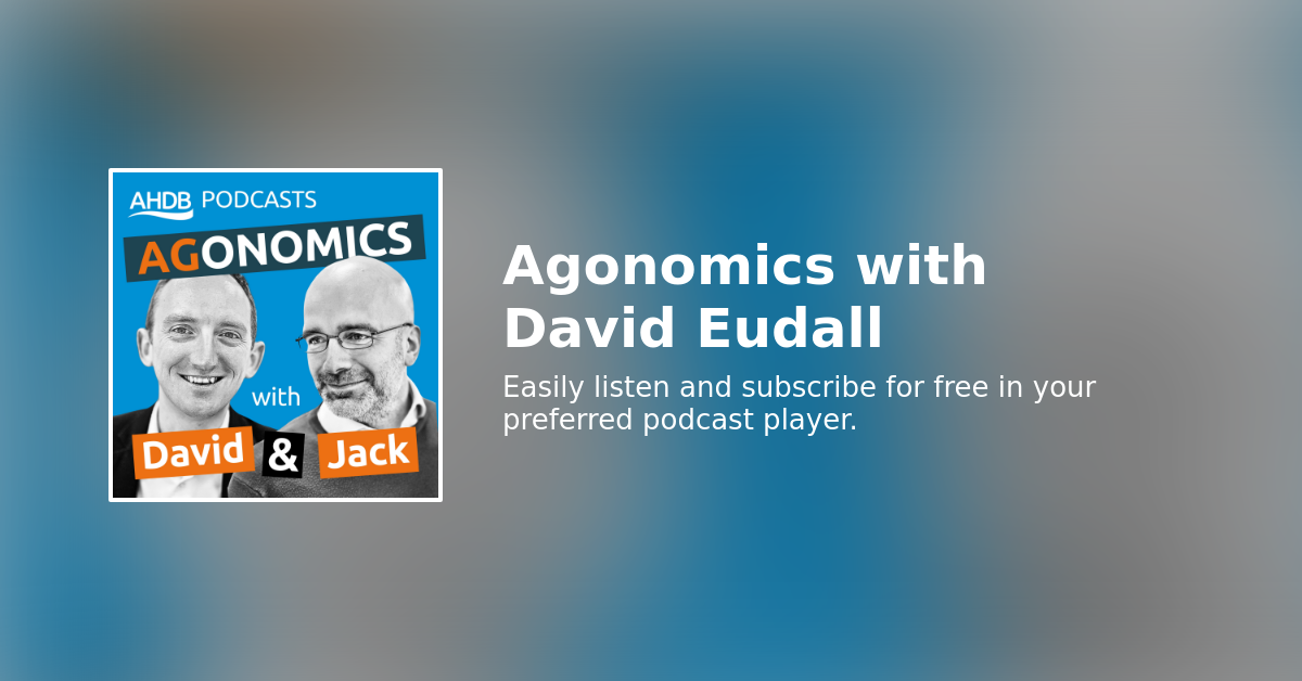 Planting and variety survey - Agonomics with David Eudall
