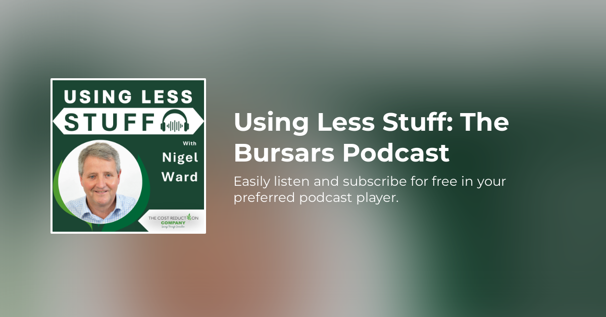 Easily listen to Using Less Stuff: The Bursars Podcast in your podcast ...