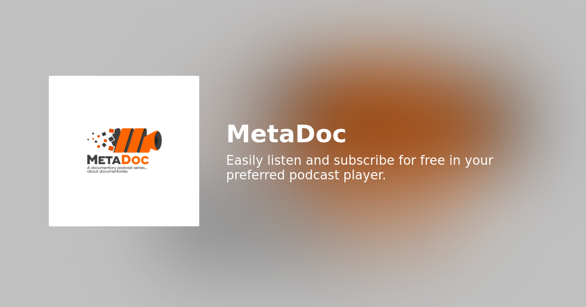 Easily listen to MetaDoc in your podcast app of choice