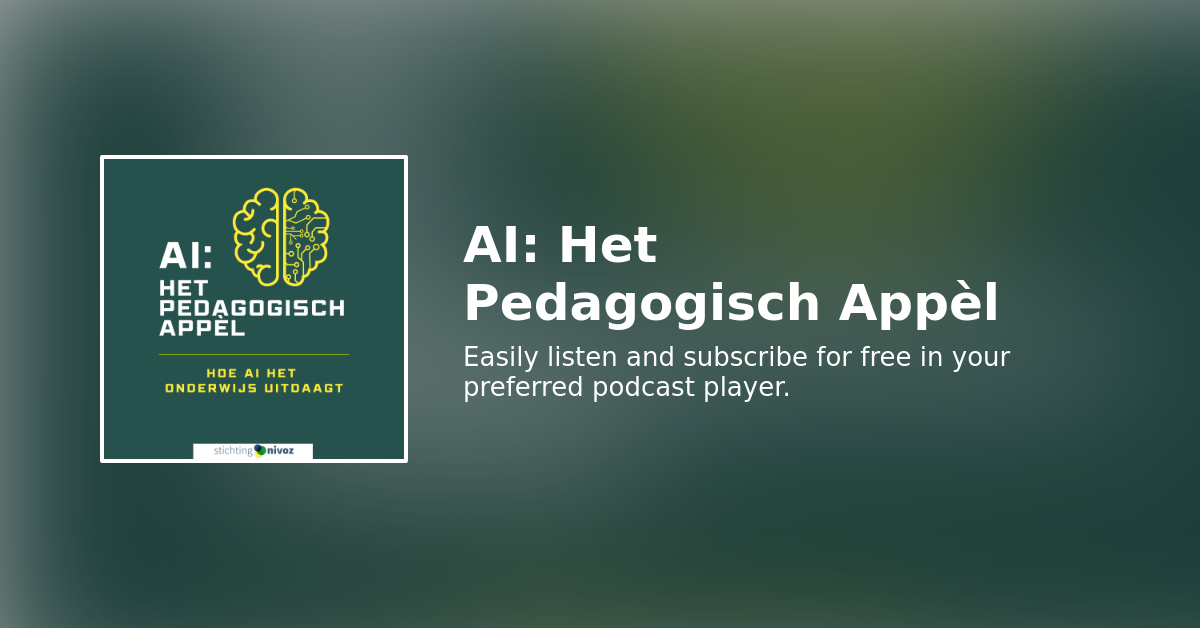 #23 Nationaal Onderwijslab AI (NOLAI) - In gesprek met Inge Molenaar ...