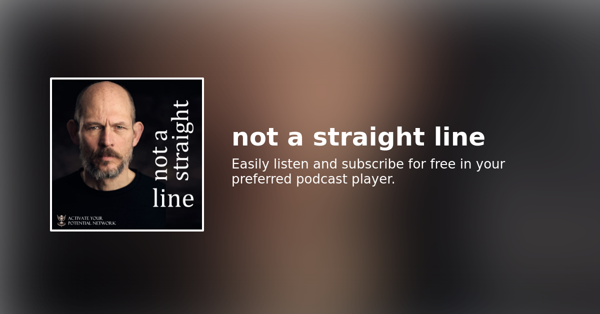Easily listen to not a straight line in your podcast app of choice