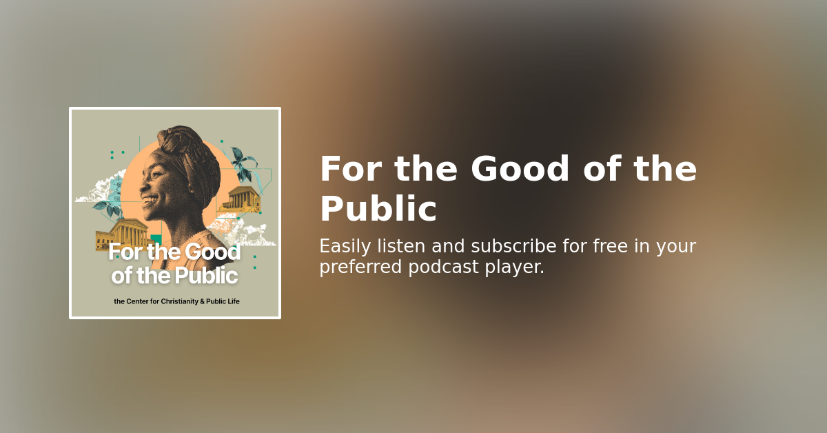 A Conversation on Poverty and Child Hunger - For the Good of the Public