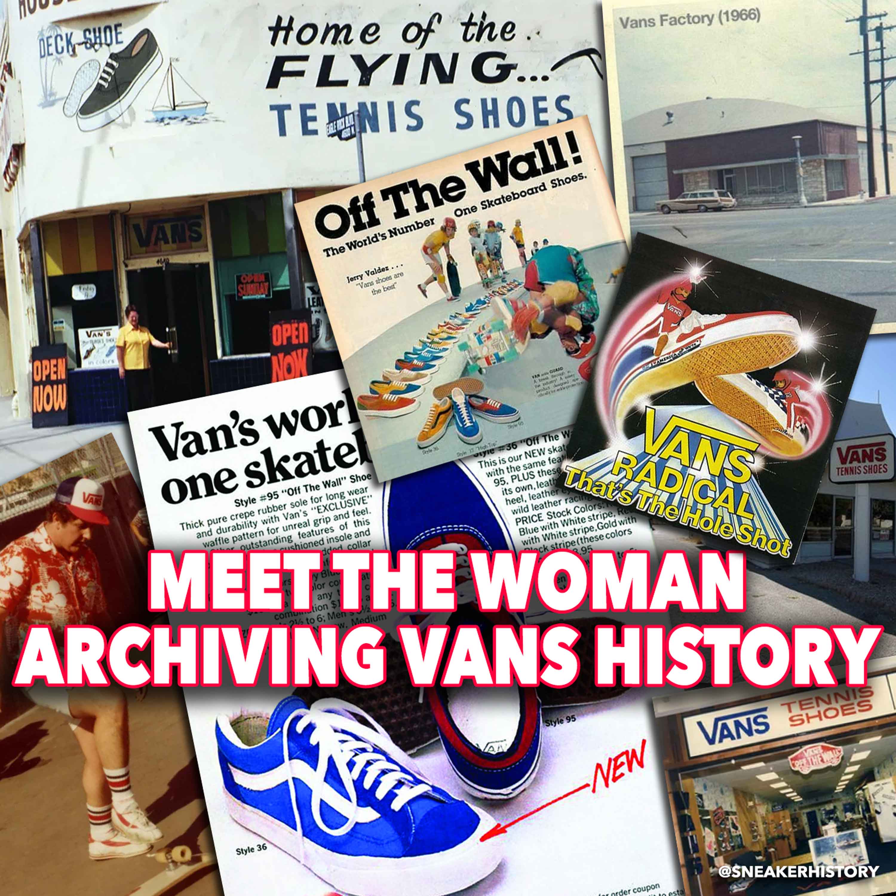The Woman Responsible For Keeping Vans’ Sneaker History Archived - A ...