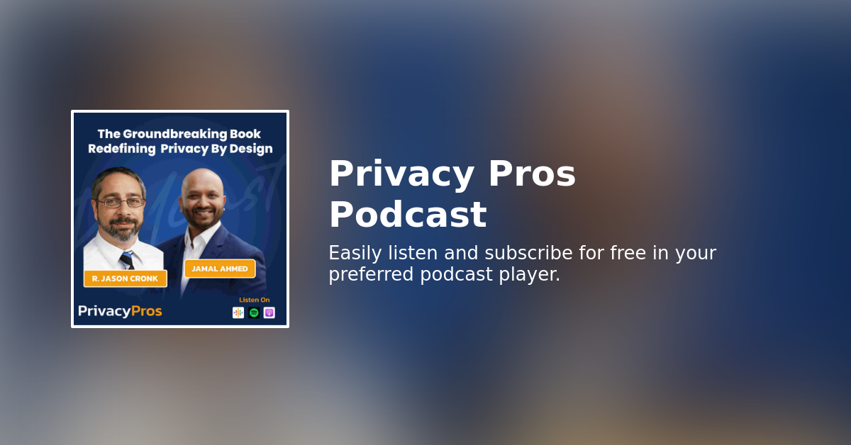 No 1 Data Privacy Podcast 2023 | The Podcast For a Thriving Career In Data Protection, Data ...