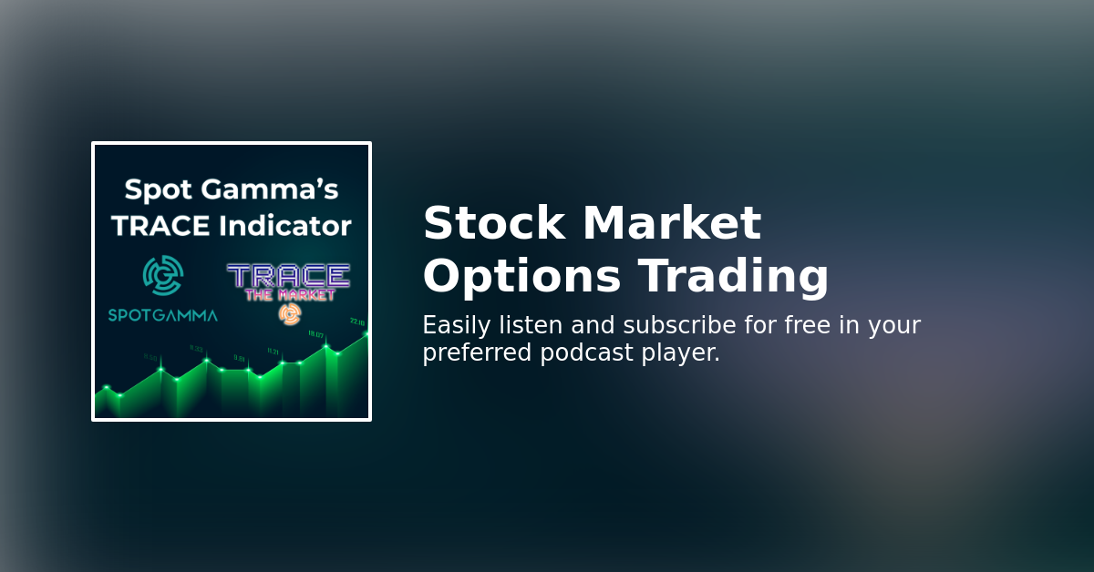 128: The New Spot Gamma TRACE Indicator Explained - Stock Market ...